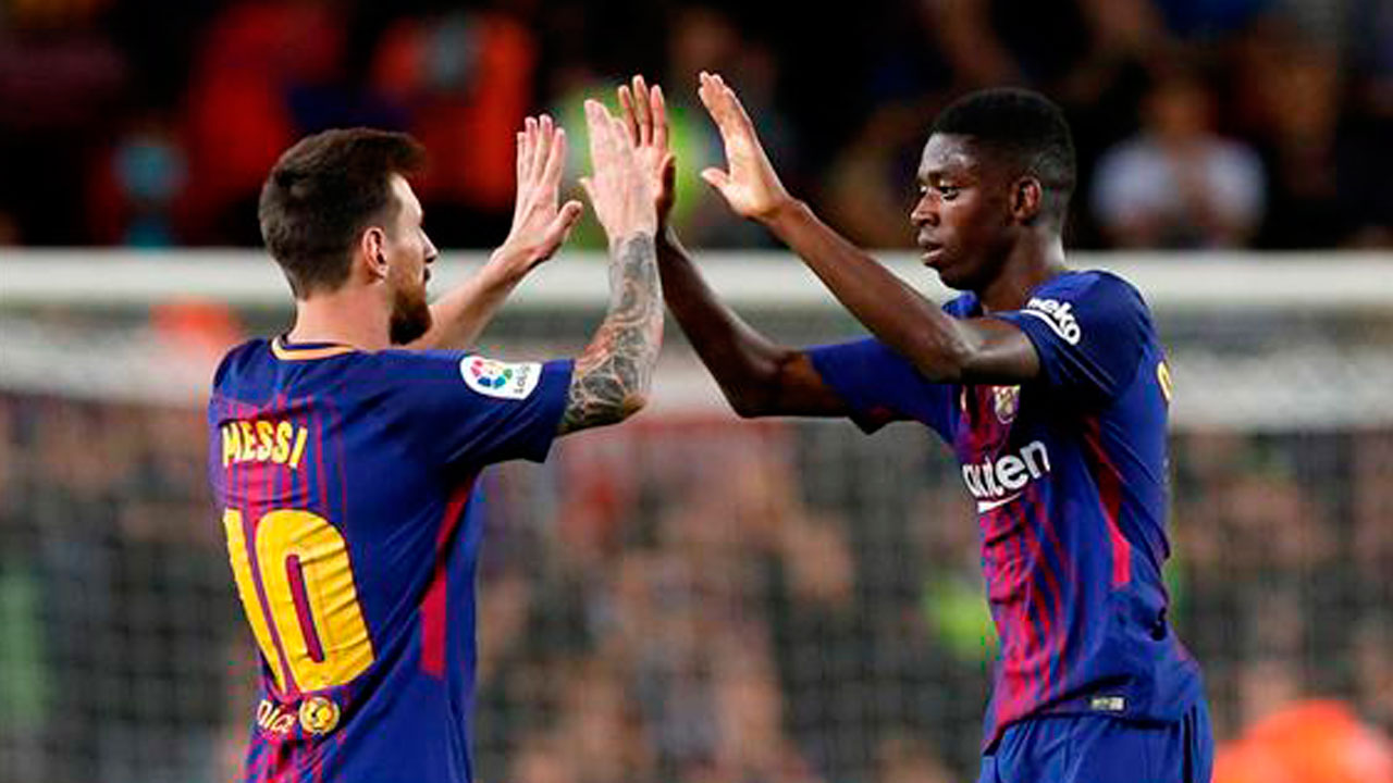 Dembélé: "Le pedí la camiseta a Messi" - Sporthiva Online