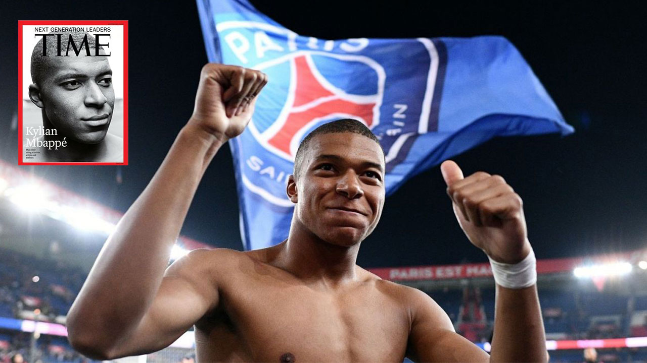 Kylian Mbappé es portada en la revista Time - Sporthiva Online