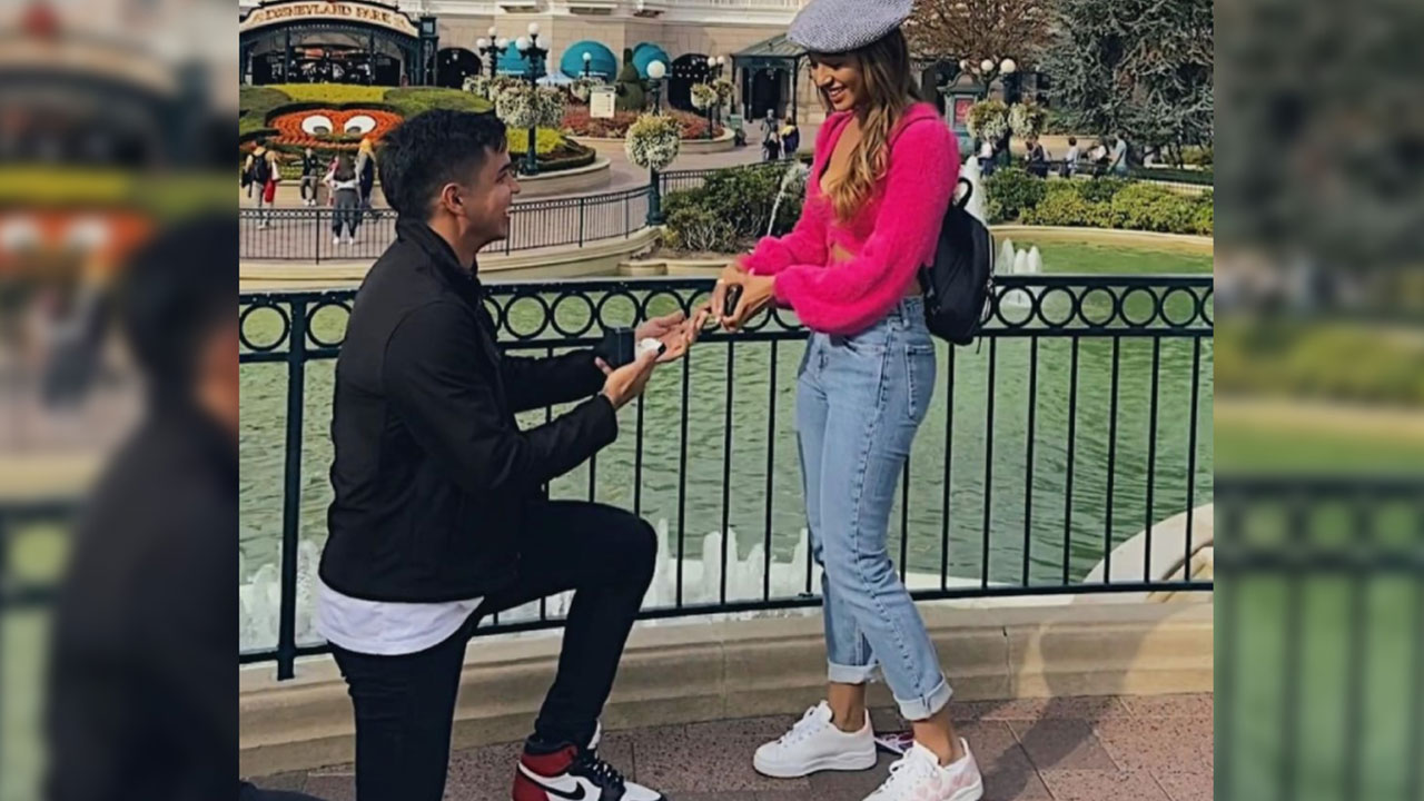 Beisbolista Mauricio Dubón le propone matrimonio a su novia en París ...